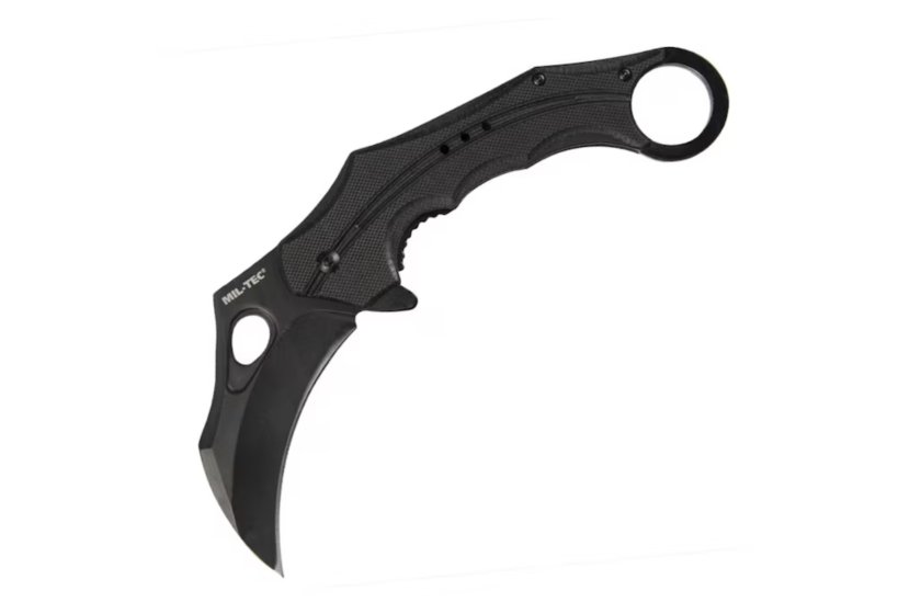 Nóż Mil-Tec Karambit G10 czarny | Balistas.pl
